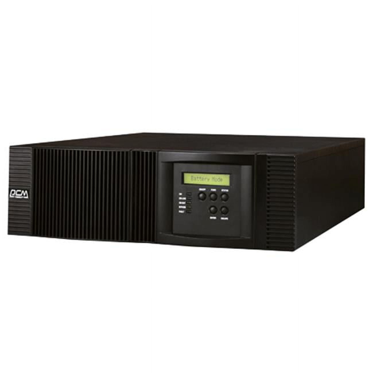 Powercom VRT-1000 1000VA 2U Rack Mount Online Double Conversion Rack ...