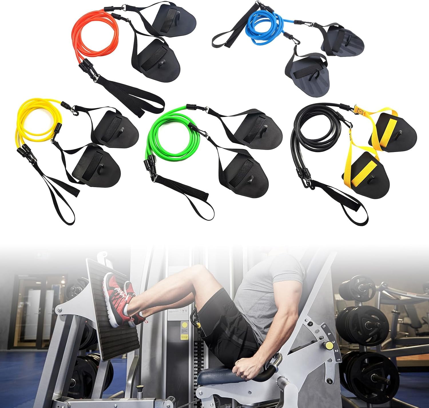 Powercord With Paddles Swimming Arm Strength Trainer Arm Strength ...