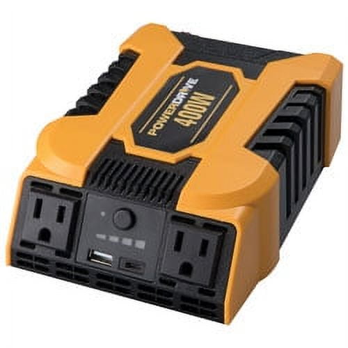 Powerdrive 400 Watt Power Inverter - Walmart Business Supplies