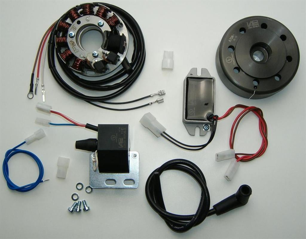 Powerdynamo MZ-B VAPE Ignition System Stator 83-00 for Maico 320 380 ...
