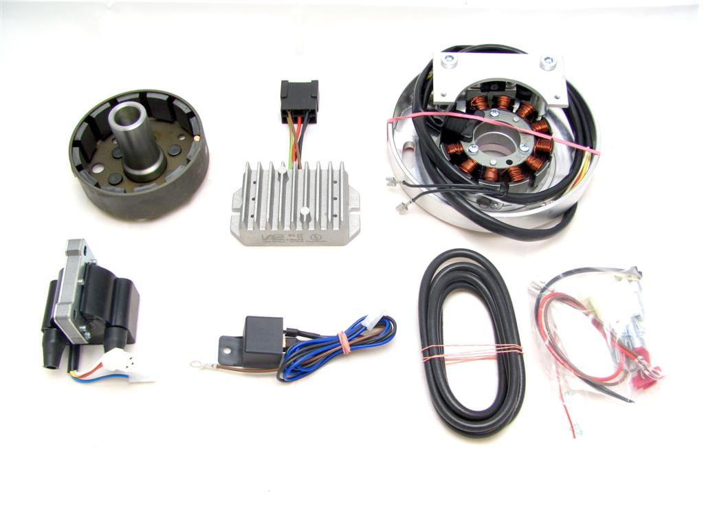 Powerdynamo (MZ-B) VAPE Ignition System Stator fits Puch 250SG 250SGS ...