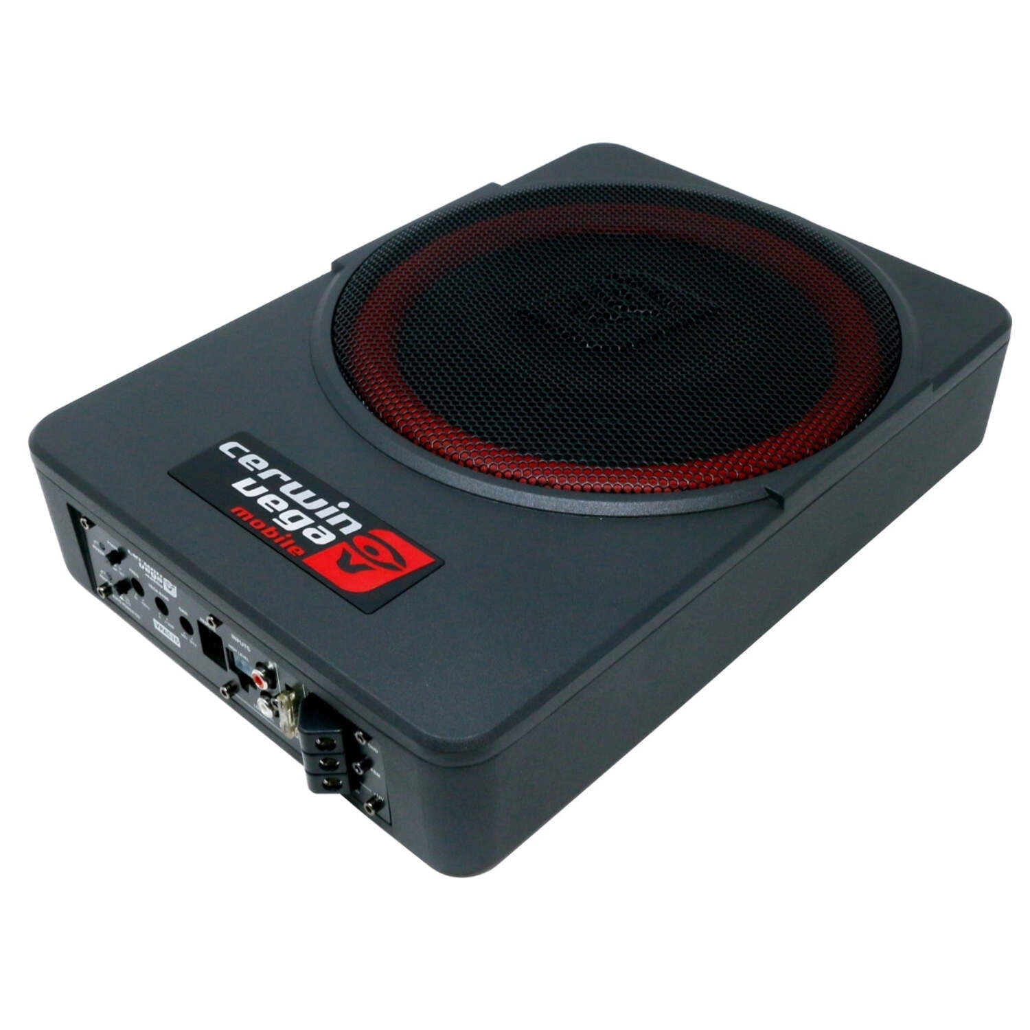 VPAS10 - 10" 200W RMS Powered Active Subwoofer Enclosure + Bass Knob ...