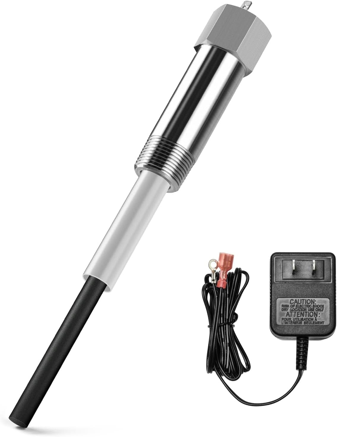 Powered Anode Rod, Briidea Water Heater Anode Rod Made of Titanium (10 ...