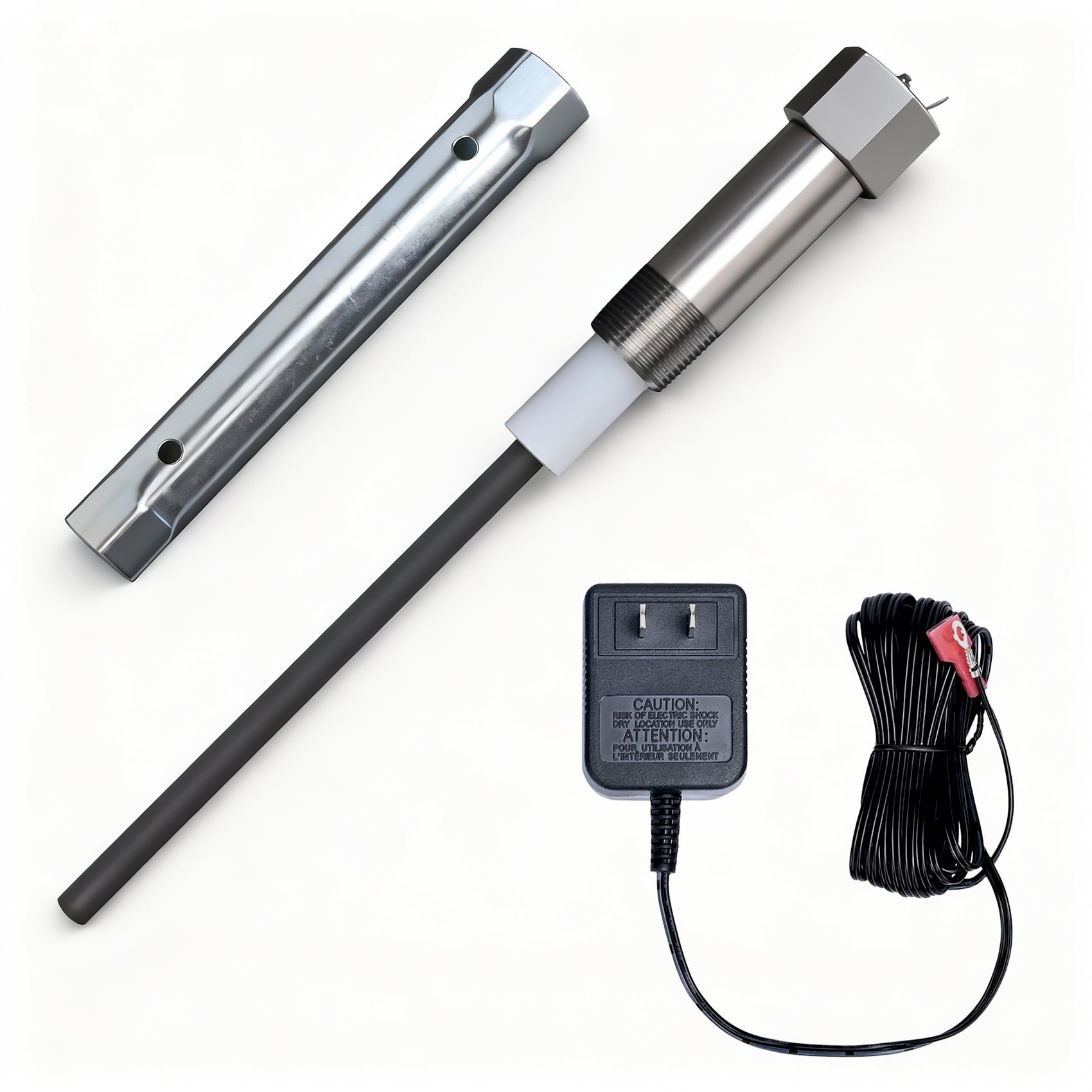 Powered Anode Rod for Water Heater - Titanium Anti-Corrosion Anode Rod ...