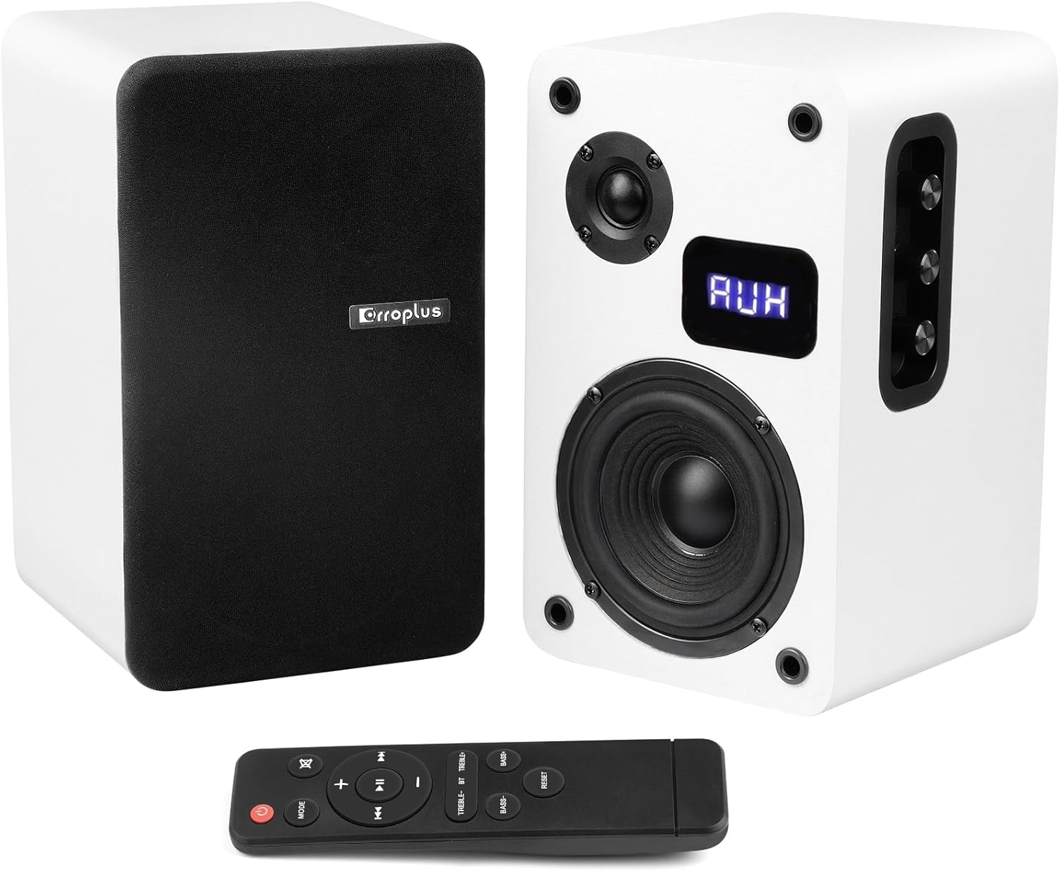 Powered Bookshelf Speakers Pair, 70W Surround Sound Home Stereo ...