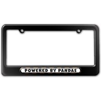 Panda Bears Are Cool, Animal Love License Plate Tag Frame, Multiple ...