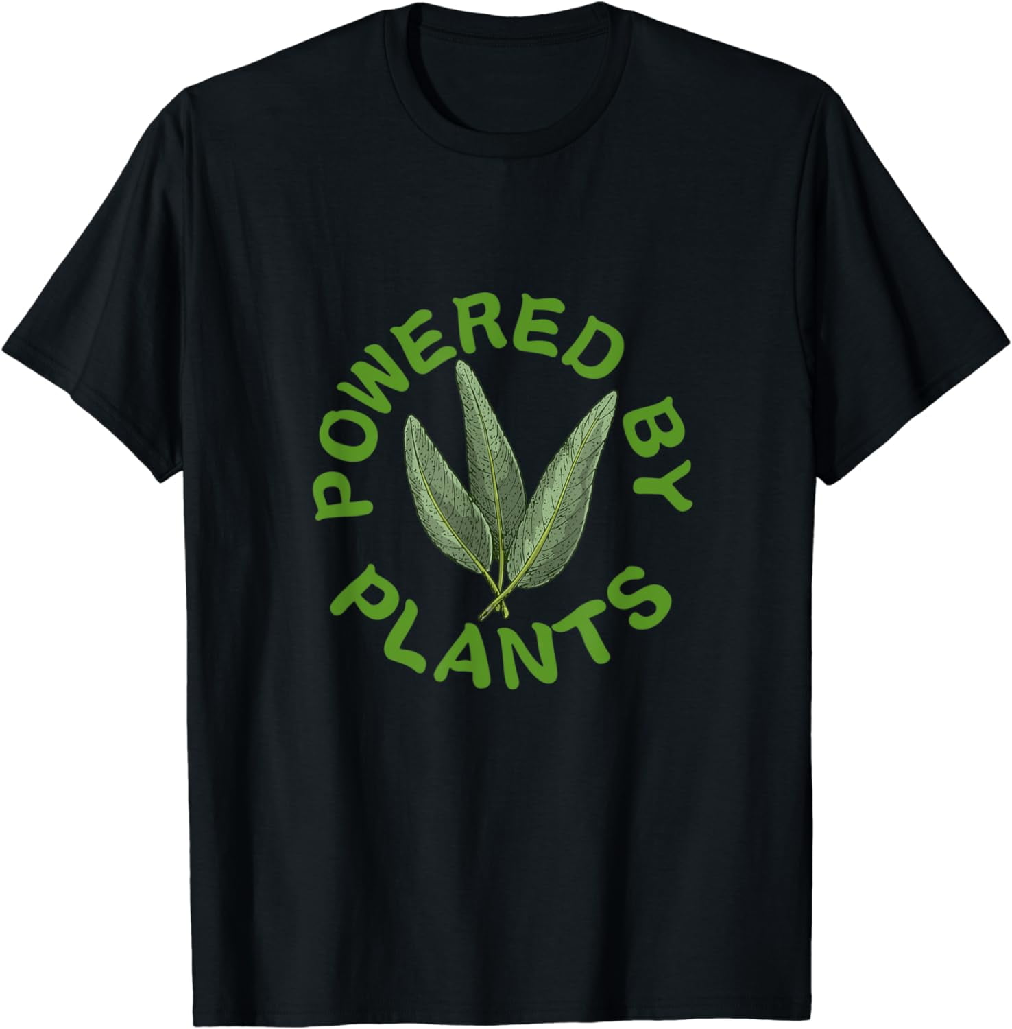 Powered By Plants Vegan Workout Cook Diet T-Shirt - Walmart.com