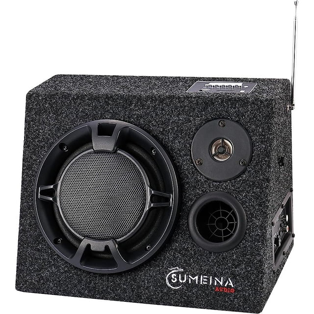 200-Watt Bluetooth Car Speakers, Digital Music Player with Remote, AM ...
