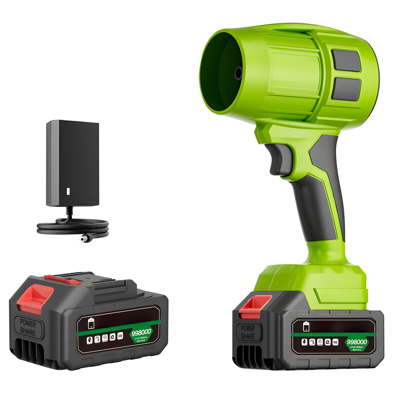 Powered Electric Blower 110V Handheld Cordless Blower High Speed Wind ...