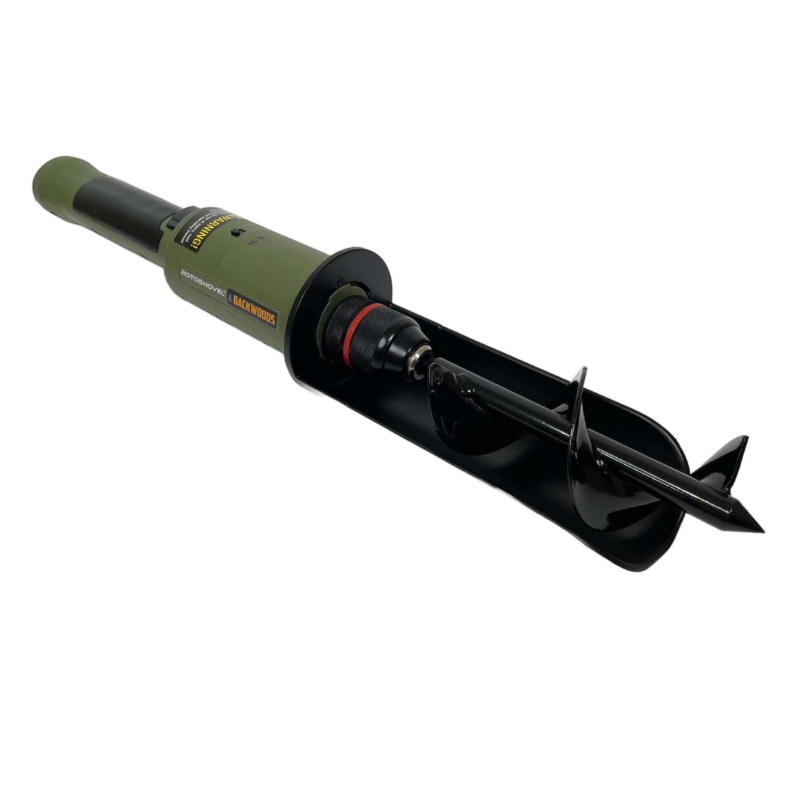 Powered Handheld Shovel with Auger 12V Battery Safety Shutoff for ...