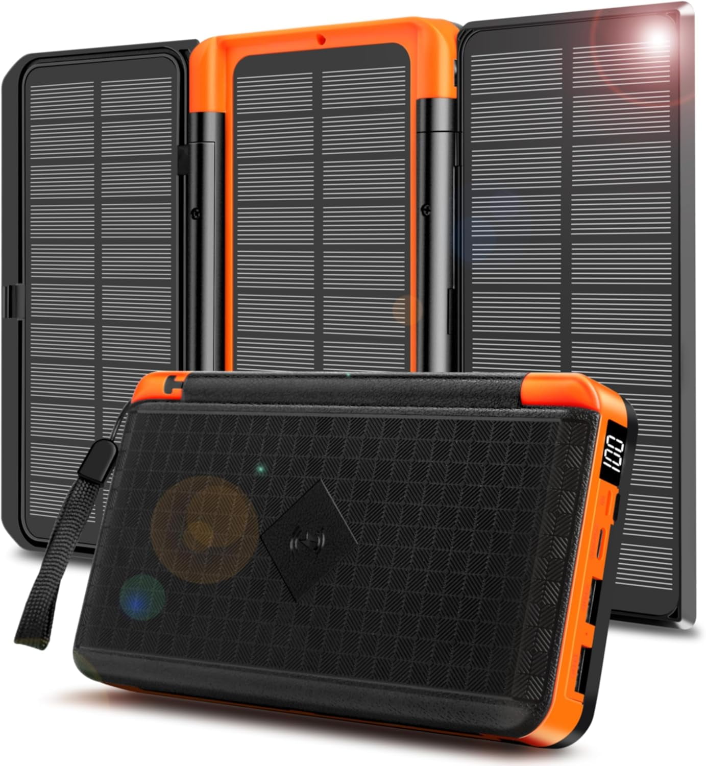 Powered Power Bank LED Display, 20000mAh Full Capacity Portable Power ...