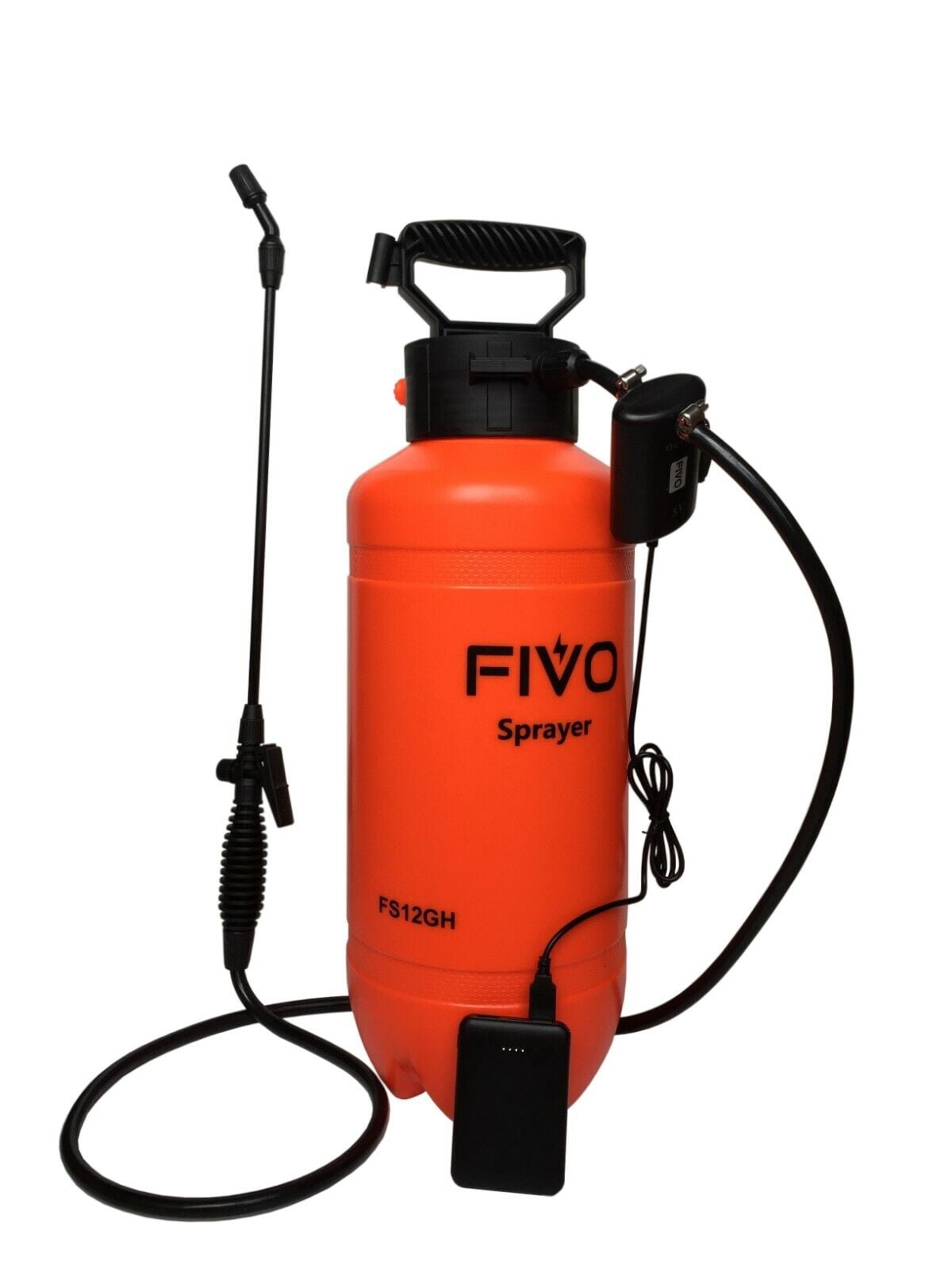 Cordless Electric Powered Sprayer with Multi-Purpose Gallon Tank and Li ...