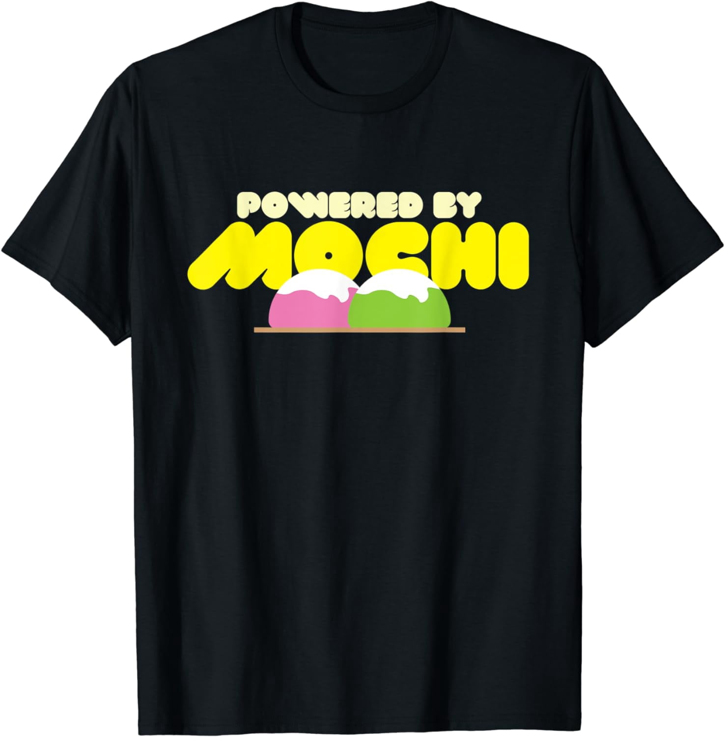 Powered by Mochi Strawberry & Green Tea Ice Cream T-Shirt - Walmart.com