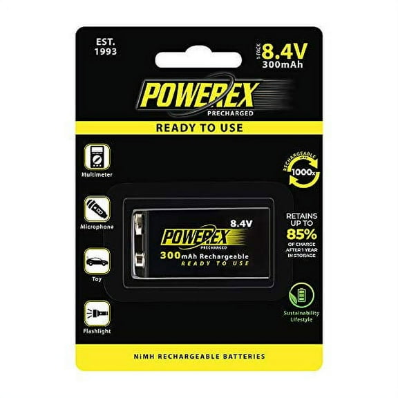 9 6 Volt Rechargeable Battery