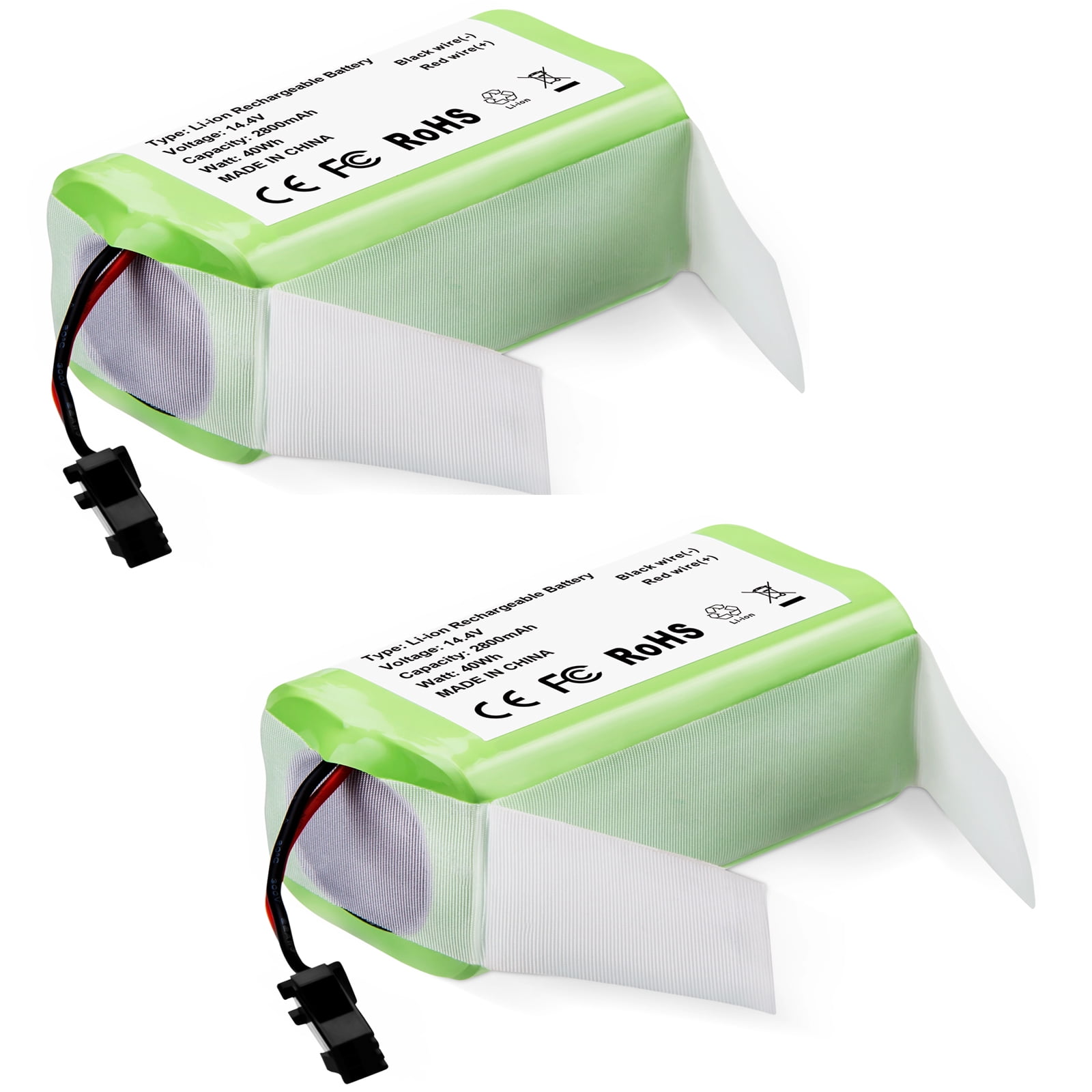 Powerextra 14.4 Volts Li-ion Battery for Eufy RoboVac 11S 11S MAX ...