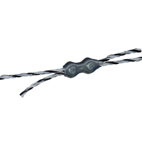 Powerfields R-46-C4 4-Pack Polywire Two Post Splice Clamp, 3mm ...