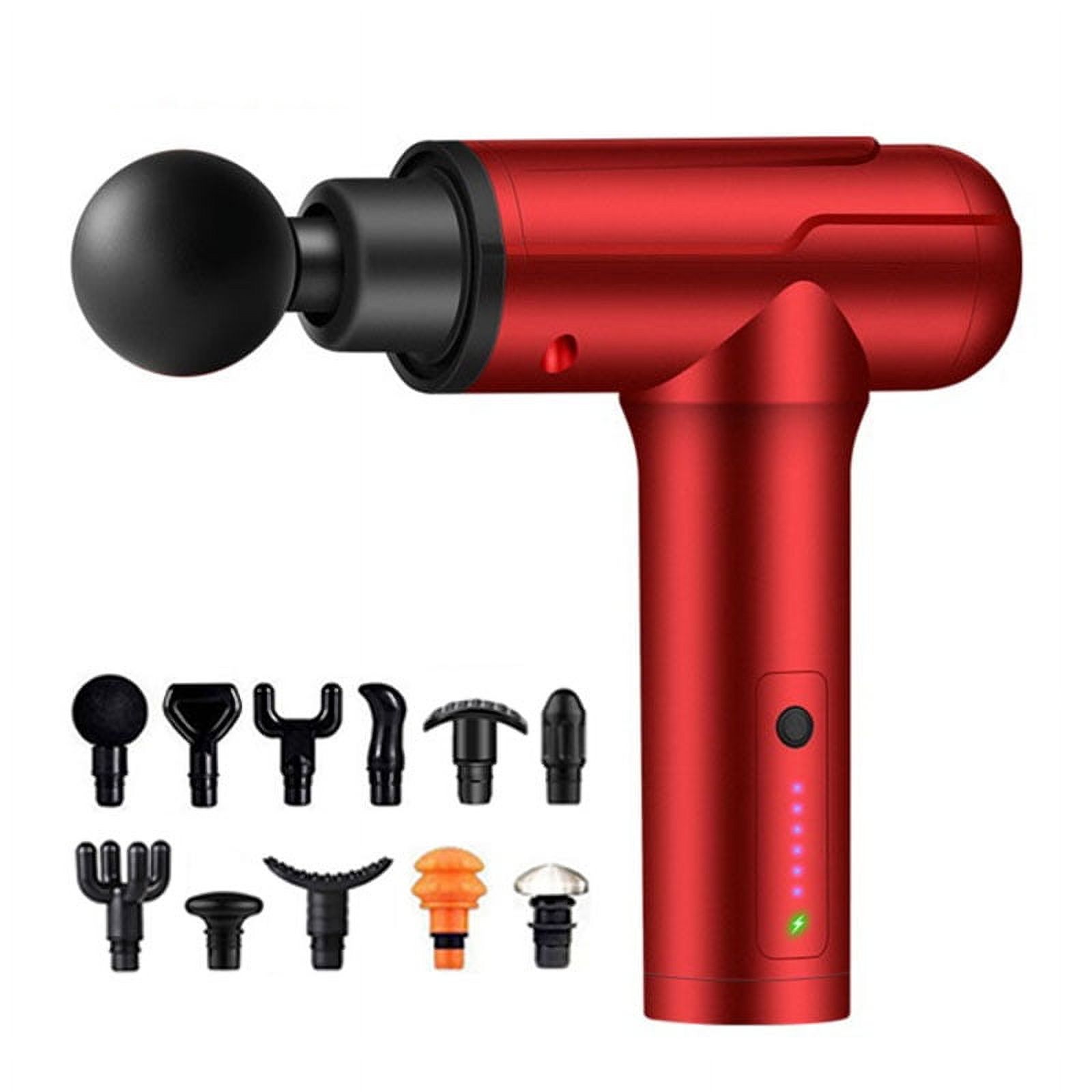 Powerfu and light weight massage gun, Oveya deep muscle massager with 6 ...