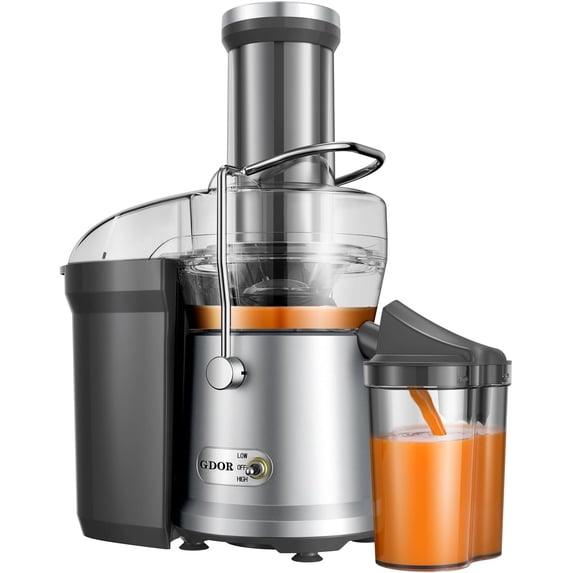 Powerful 1200W Juicer with Larger 3.2" Feed Chute, Titanium Enhanced ...