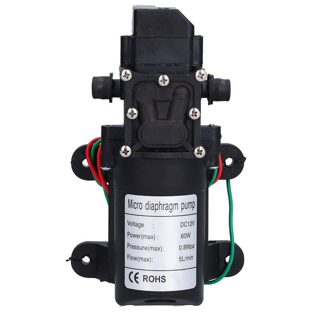 Powerful 12V Water Pressure Diaphragm Pump Self Priming Sprayer Pump ...