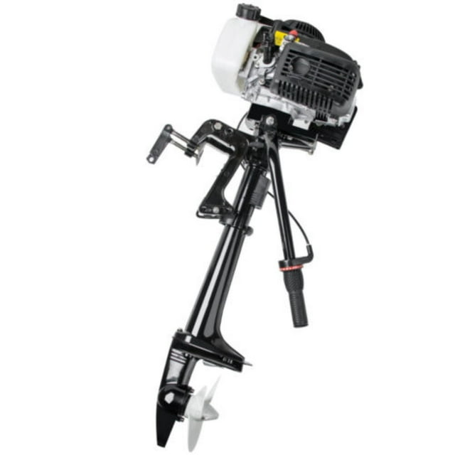 Powerful 4-Stroke 3.6 HP Outboard Motor with Propeller: 55CC Boat ...