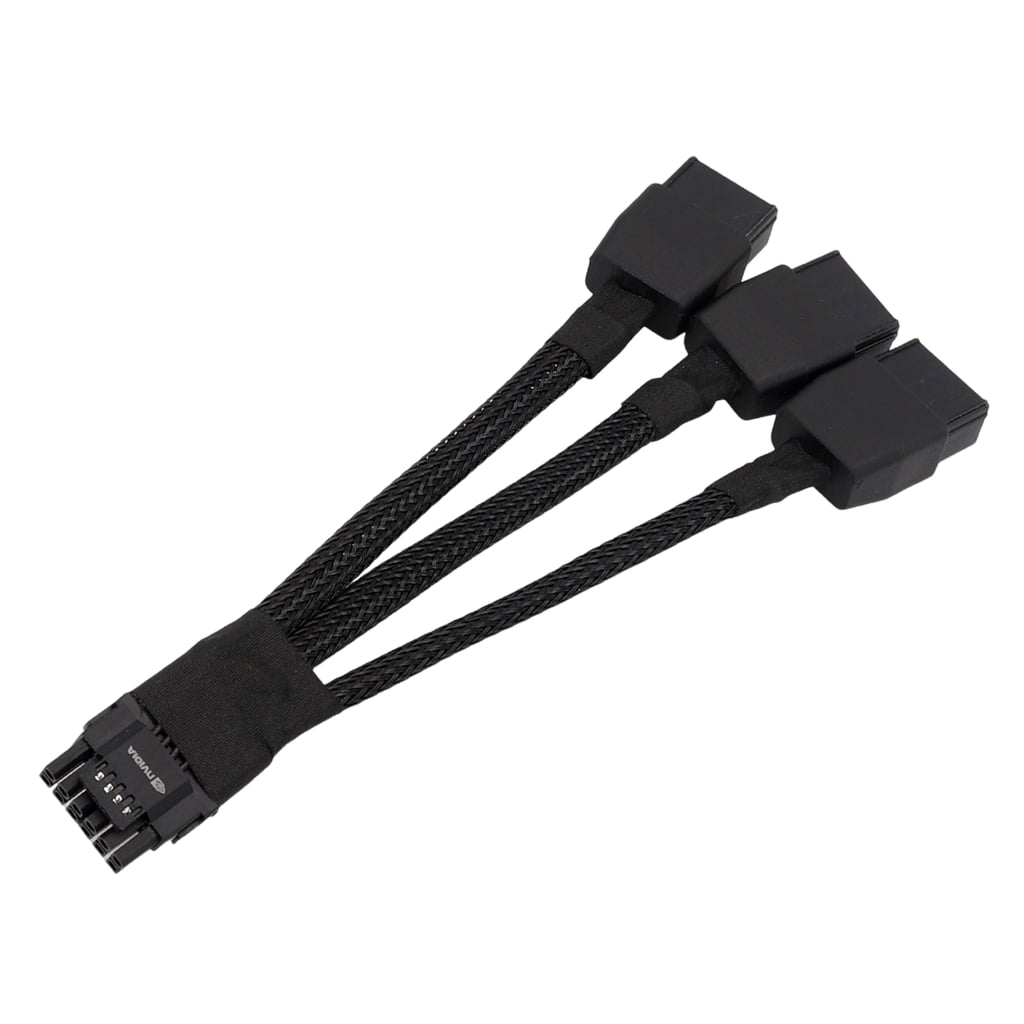 Powerful 600W PCIe 3x 8Pin Female To 16Pin Graphics Card Power Cable ...