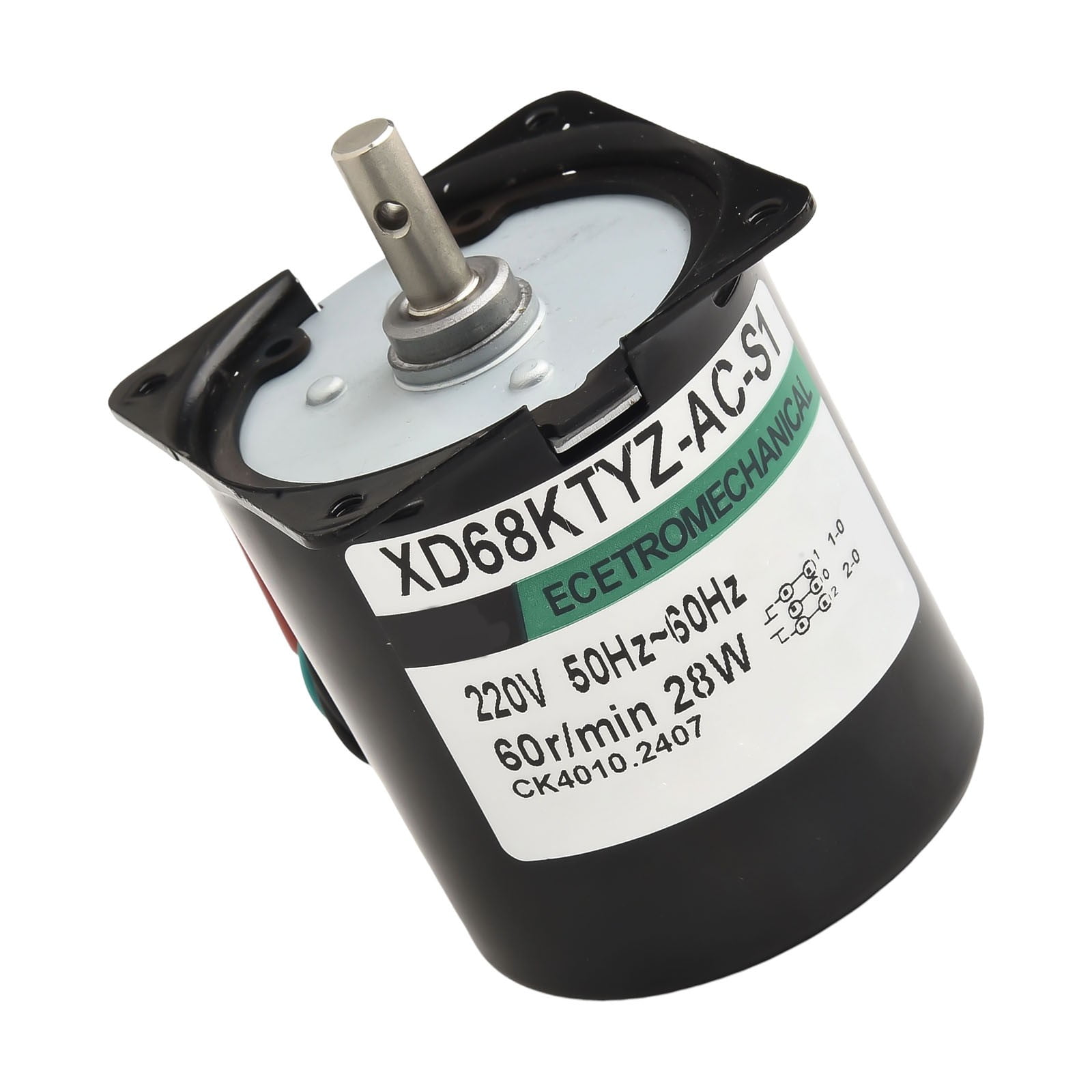 Powerful 68Ktyz Synchronous Gear Motor 2 5Rpm 110Rpm Suitable For ...