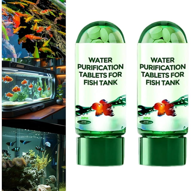 Powerful Aquarium Water Purification Tablet, 2025 New Portable Aqua ...