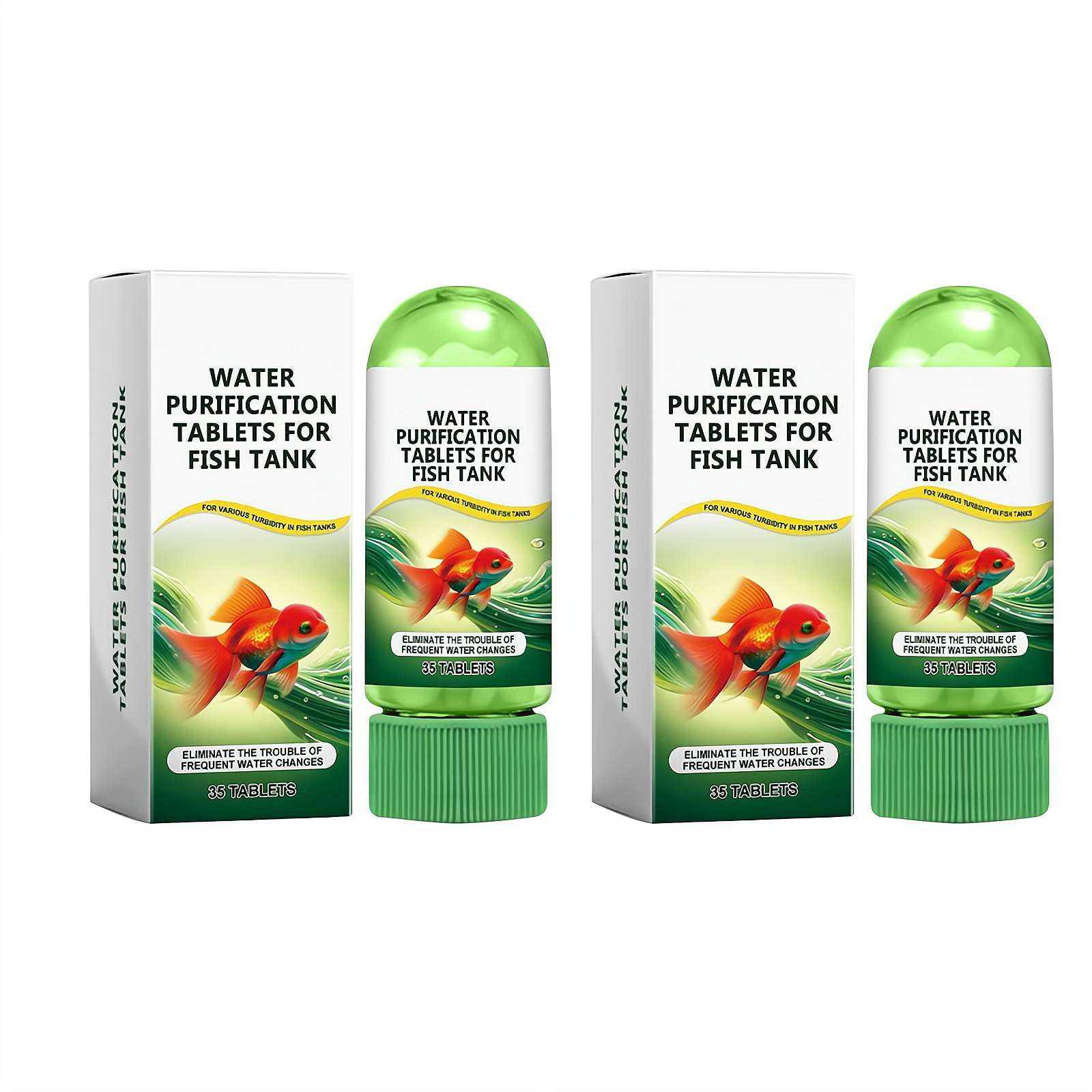 Powerful Aquarium Water Purification Tablet, Fast Water Purification ...