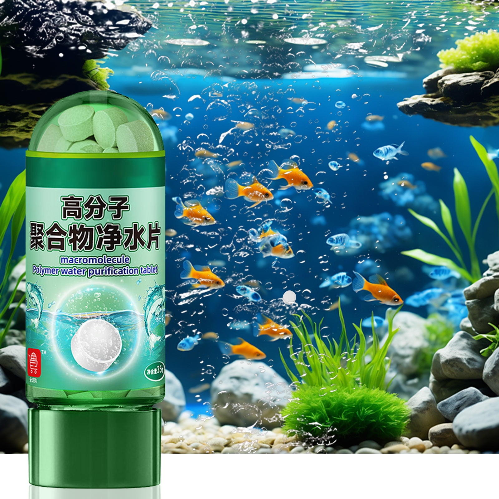 Powerful Aquarium Water Purification Tablet, Water Purification Tablets ...