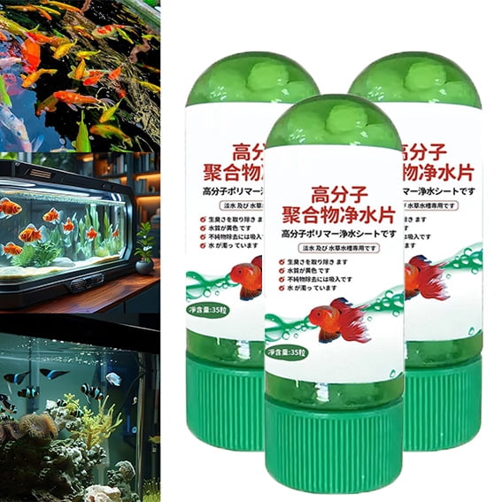 Powerful Aquarium Water Purification Tablet, Water Purification Tablets ...