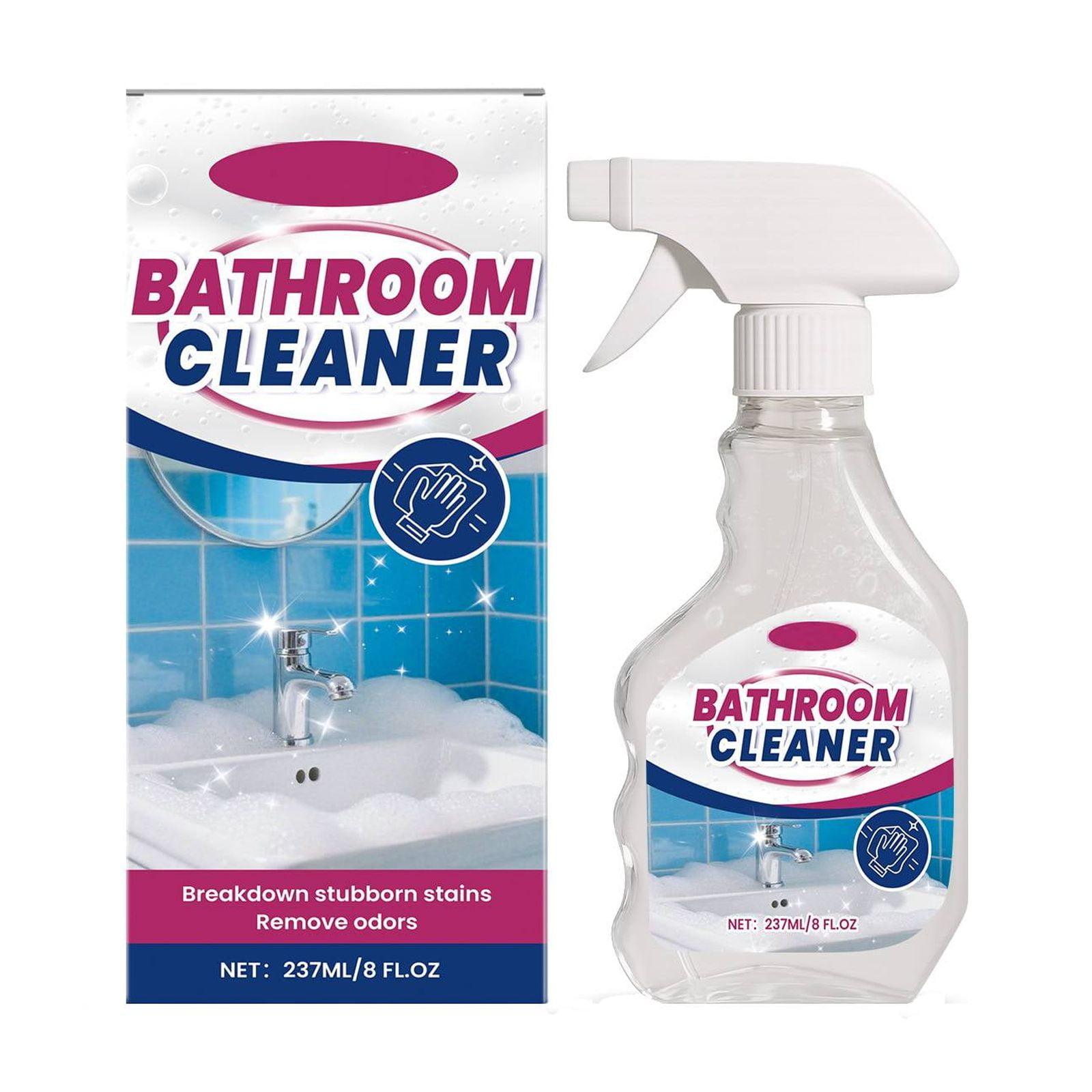 Powerful Bathroom Cleaner with Penetration To Break Down Tough Dirt ...