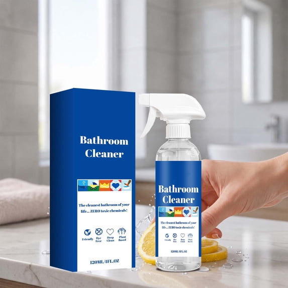 Powerful Bathroom Cleaner Spray for Tile, Efficient Limescale Remover ...