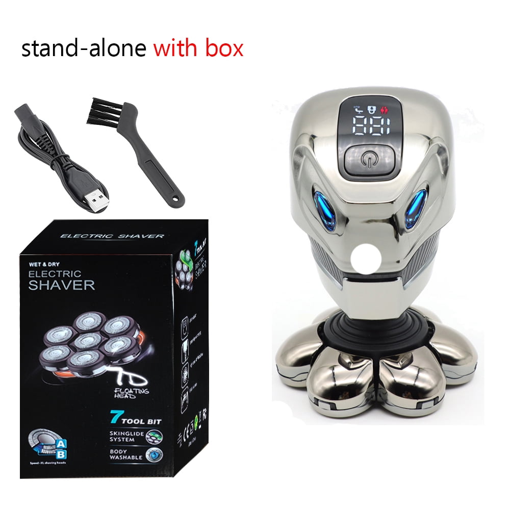 Powerful Beard Hair Electric Shaver For Men Body Trimmer Grooming Kit ...