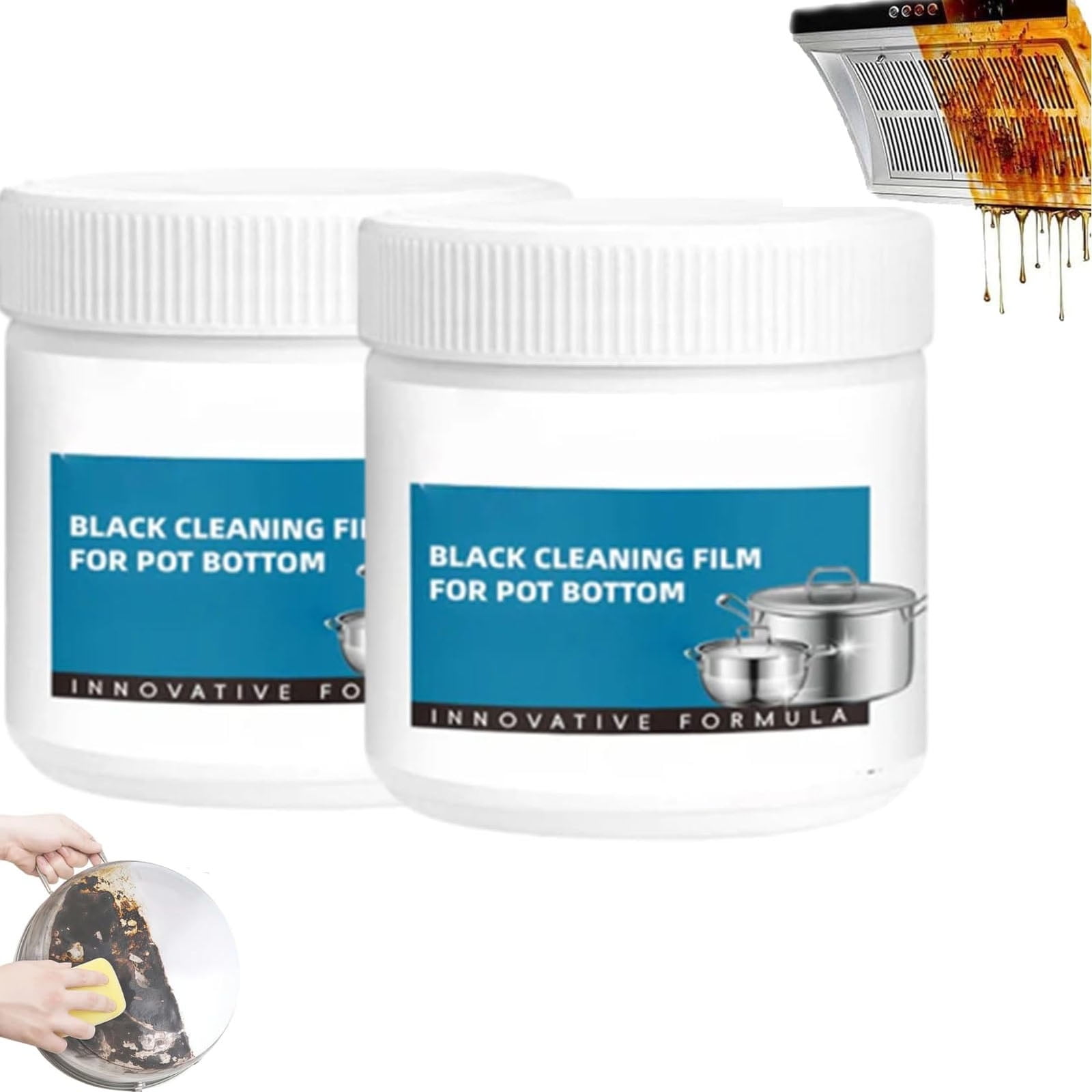 Powerful Burnt Residue Remover Paste for Cookware,Multi Purpose ...