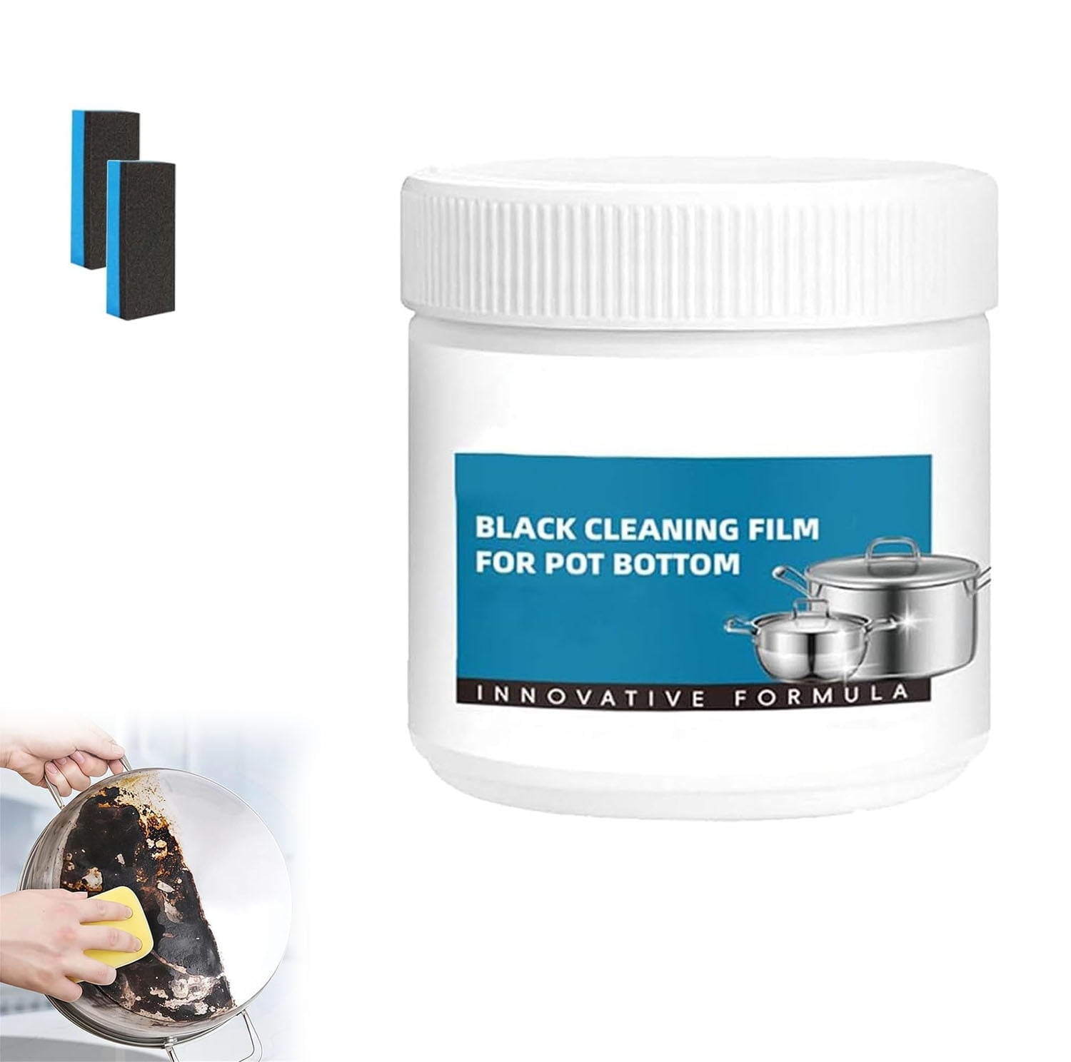 Powerful Burnt Residue Remover Paste for Cookware, Multi Purpose ...