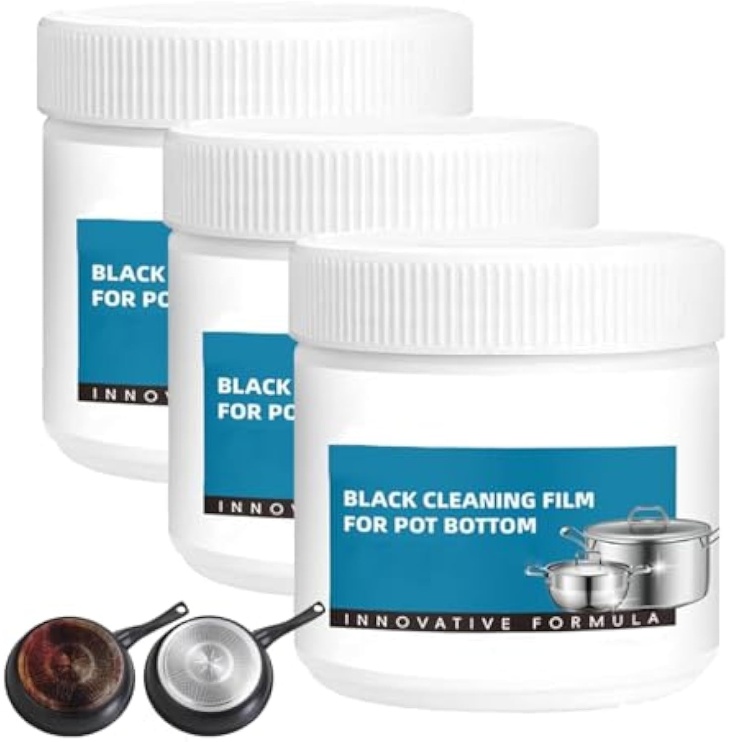 Powerful Burnt Residue Remover Paste for Pot Bottom Cleaning Paste ...
