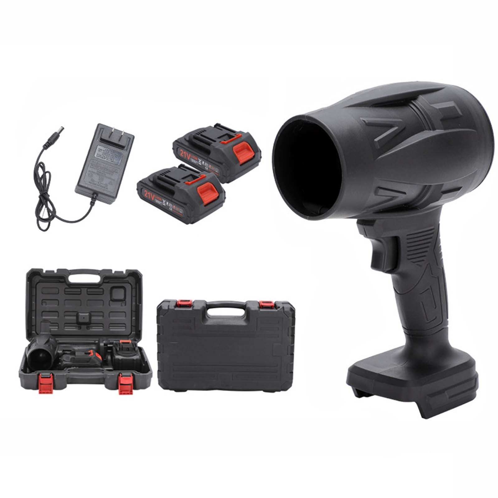 Powerful Car Dryer Blower (5-Battery) - Turbo Jet Blower, Cordless ...