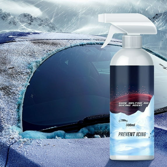 Powerful Car Windshield De-Icing Spray, Window Snow Spray, 300ml Fast ...
