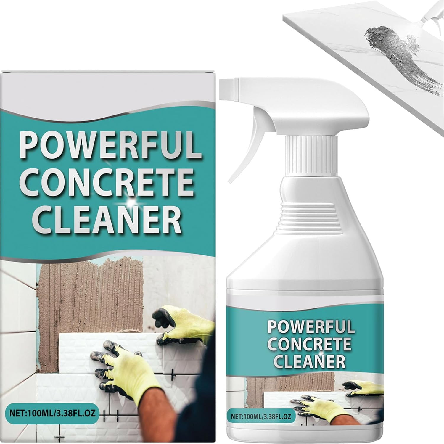 Powerful Cement Stain Remover, Cement Stain Cleaner for Concrete ...