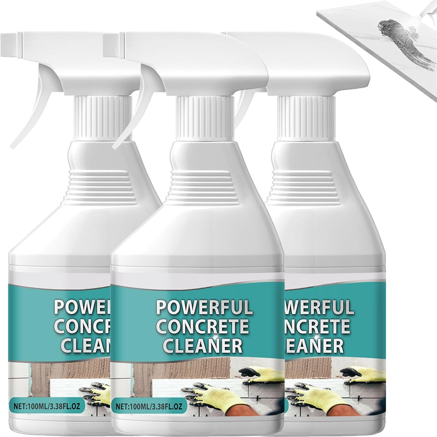 Powerful Cement Stain Remover, Cement Stain Cleaner for Concrete ...