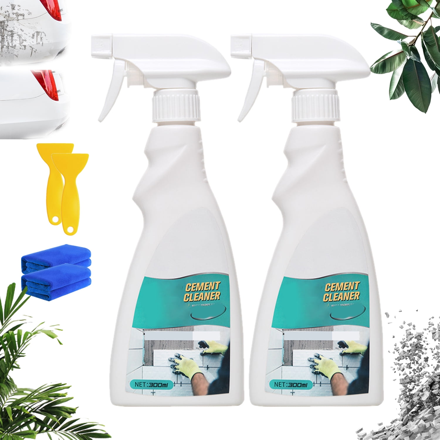 Powerful Cement Stain Remover, Concrete And Mortar Dissolver, Cement ...