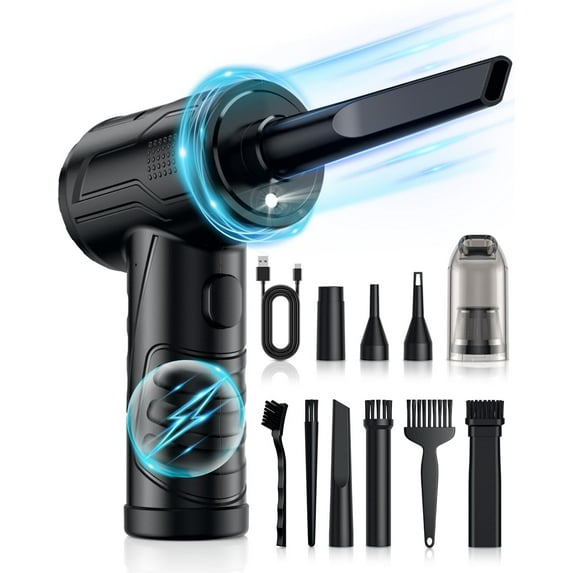 Powerful Compressed Air Duster for Deep Cleaning-Replace Compressed Air ...