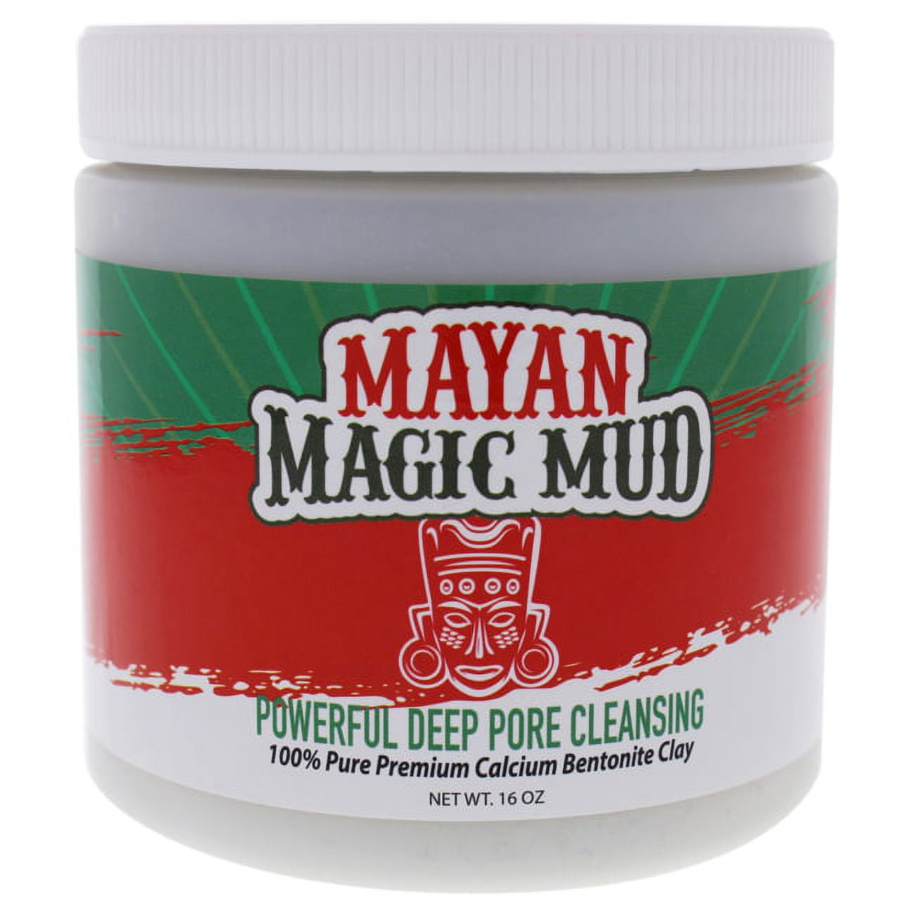 Mayan Magic Mud Deep Pore Cleansing Clay - Unisex, 16 oz - Walmart.com