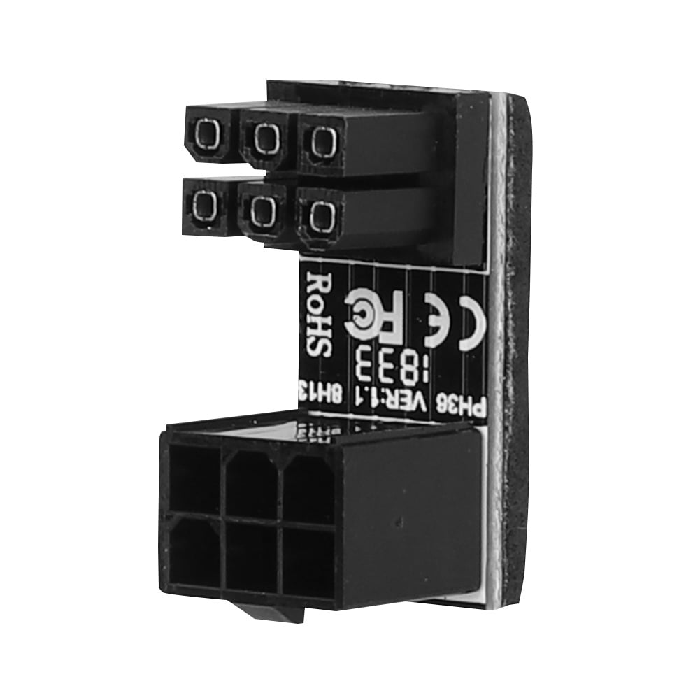 Powerful Desktops Graphics Card Adapter, Angled Power Adapter 180 ...