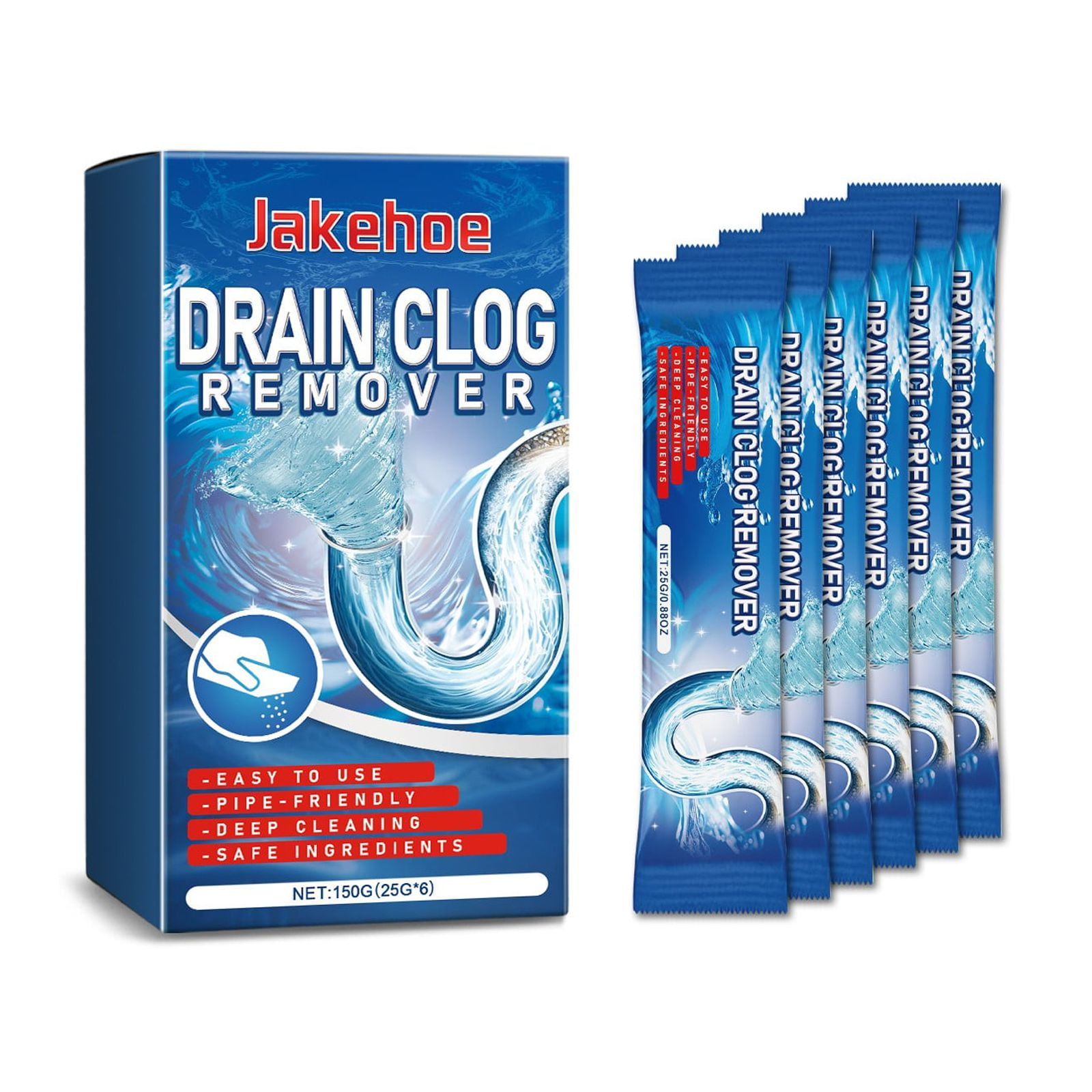 Powerful Drain Clog Remover Quick Action, Pipe-Safe, Eco-Friendly ...