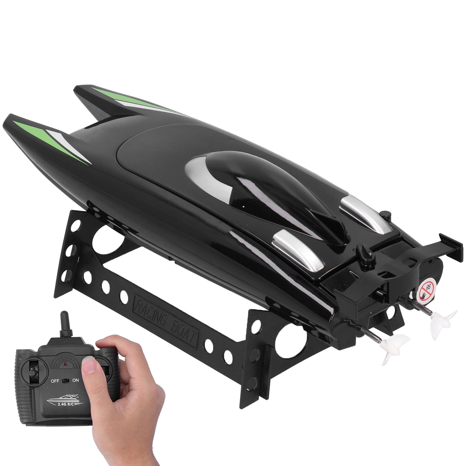 Powerful Dual Motor RC Boat, 30KM/H Top Speed, 2.4Ghz Control, 650mAh ...