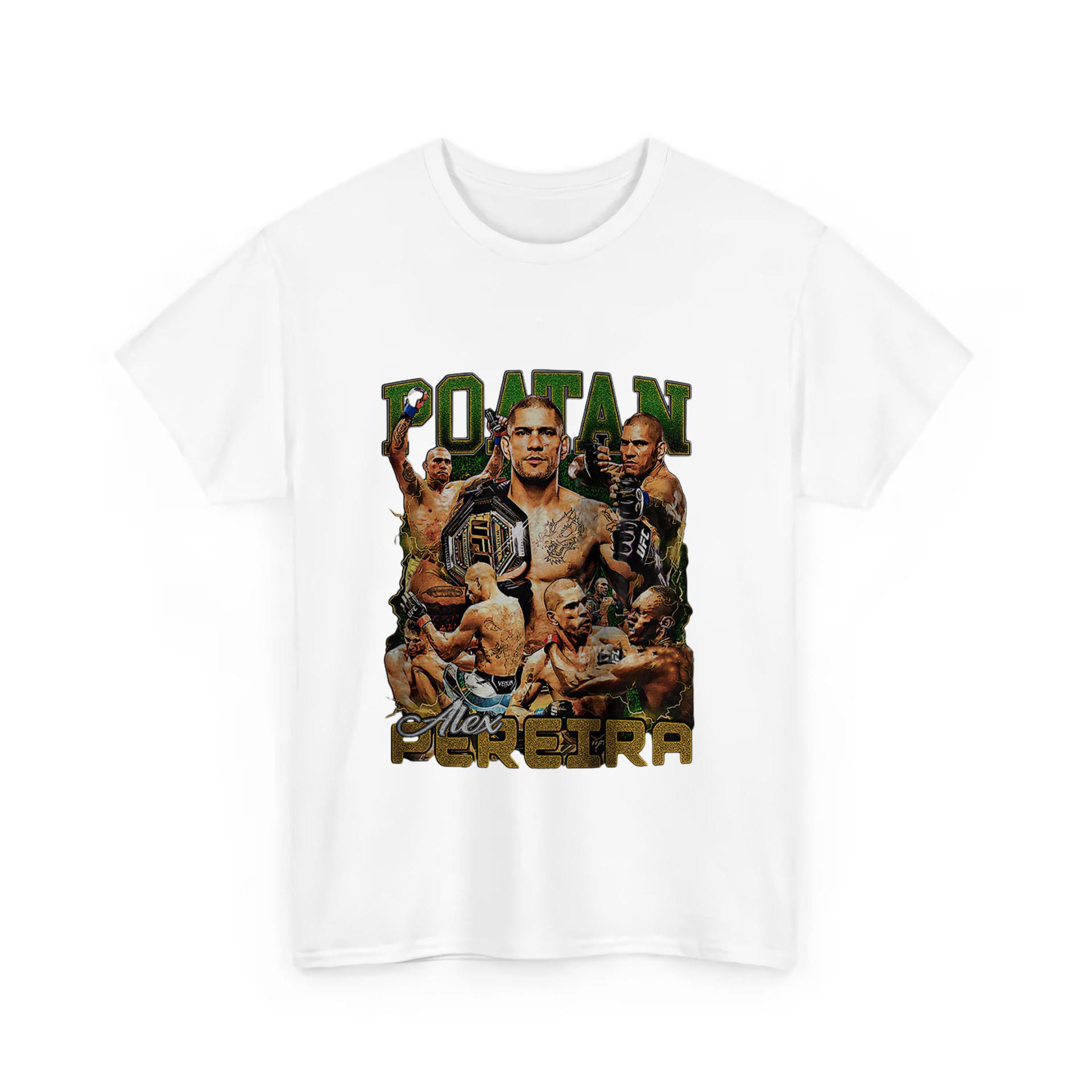 Powerful Fighter Graphic Tee, Classic Combat Sports Inspired Shirt ...