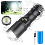 HART Rechargeable LED Pivoting Flashlight, 500 Lumens, Magnetic Base ...