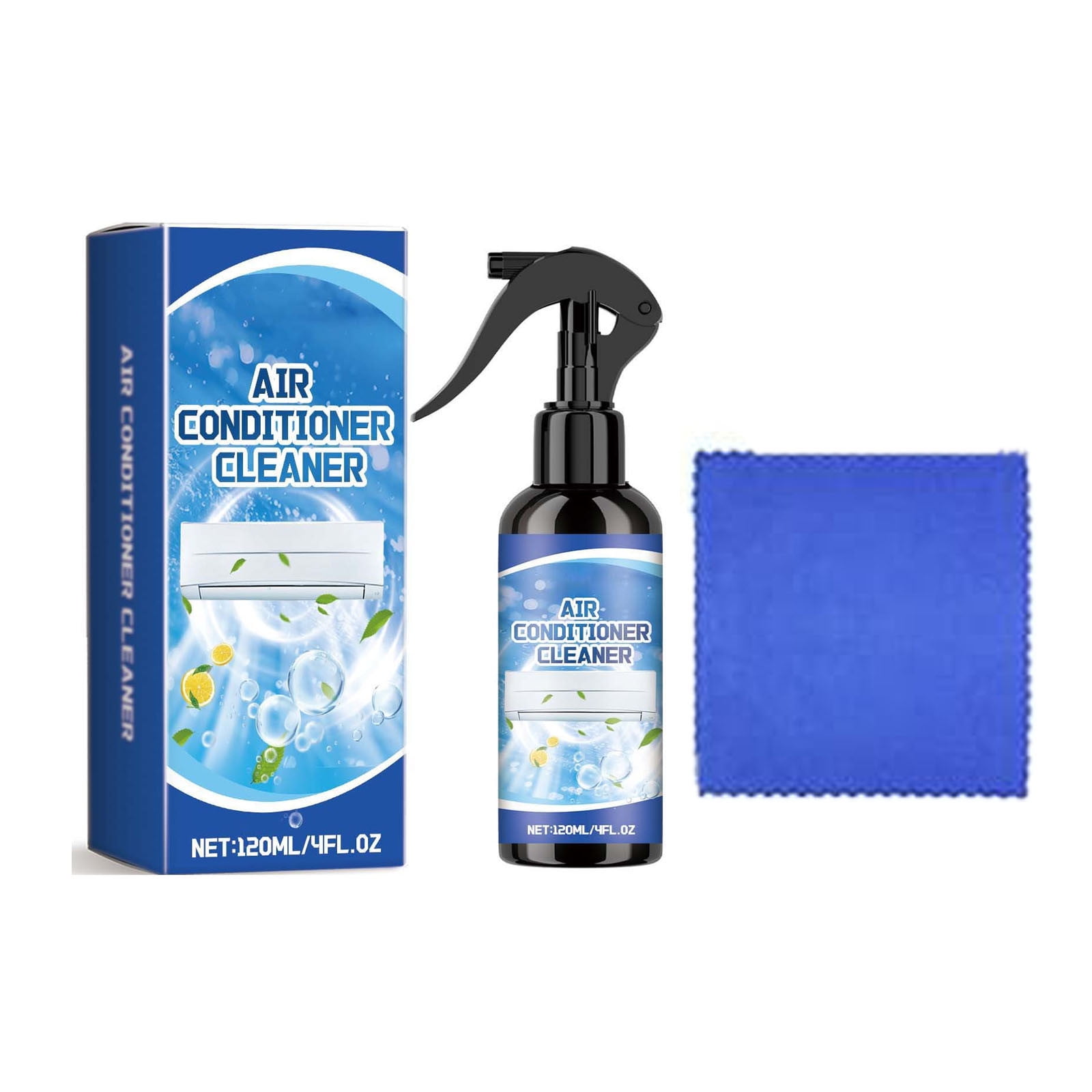 Powerful Foam AC Coil Cleaner - Stubborn Dirt & Grease Remover, Safe ...