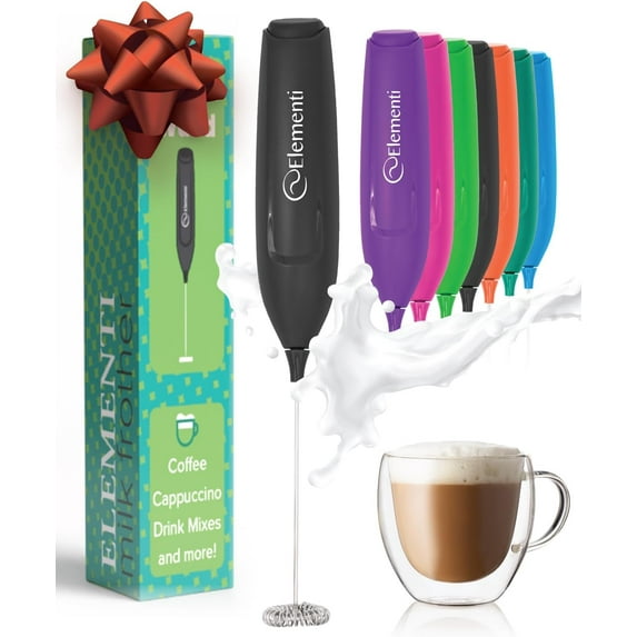 Powerful Frother Wand – Lightweight Milk & Drink Mixer Handheld, Matcha ...